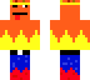 Fiery Boiii | Minecraft Skin
