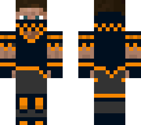 Fire Steve | Minecraft Skin