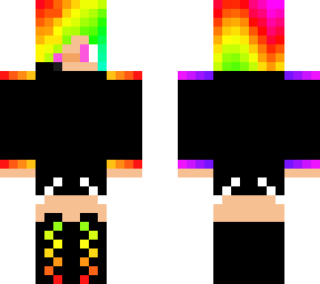 rainbow boy | Minecraft Skins
