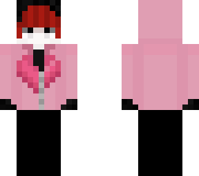 Red haired emo boy | Minecraft Skin