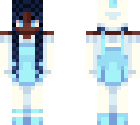 Cornrow braids w/ a winter outfit (READ DESC PLS!) | Minecraft Skin