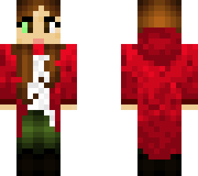 red cloak | Minecraft Skins