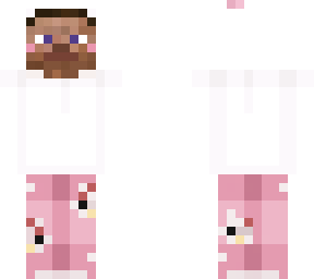 Hello Kitty Steve | Minecraft Skin