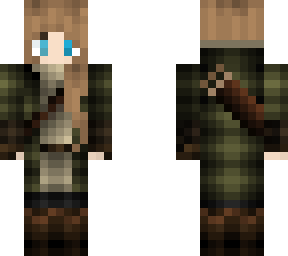 midevil archer girl | Minecraft Skin