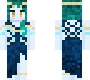 Ocean Princess | Minecraft Skin