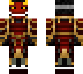 samurai mask | Minecraft Skins