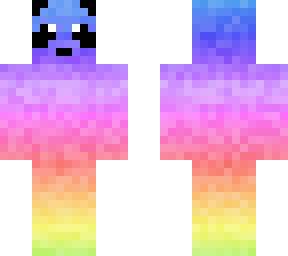 rainbow panda | Minecraft Skins