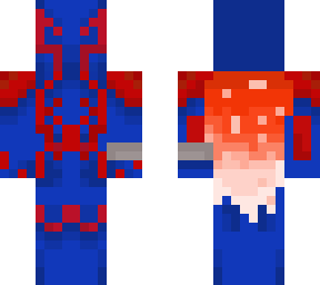 Spiderman 2099 (Cape) A.T.S.V | Minecraft Skin