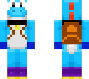 blue yoshi | Minecraft Skins