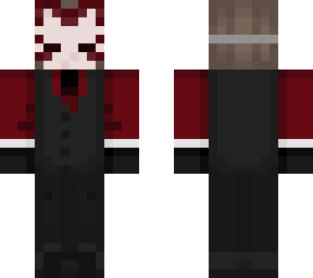 -Vampire Kitsune Boy- | Minecraft Skin