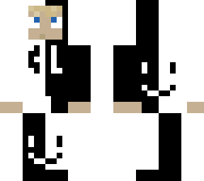 white smiley face | Minecraft Skins