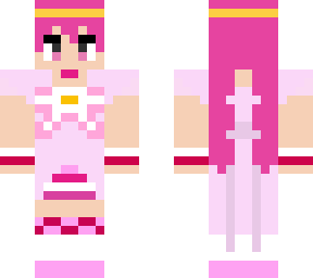 cure happy princess form | Minecraft Skin