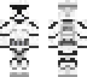 customizable clone trooper | Minecraft Skin