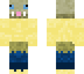 inosuke hashibira | Minecraft Skins