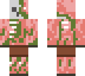 Oversimplified Zombie Pigman (R.I.P) | Minecraft Skin