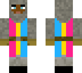 Pans.xual Pride Knight | Minecraft Skin
