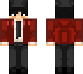 red suit | Minecraft Skin