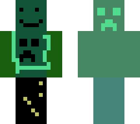 TheoBear Skin 2 v2 Pro(Smile and Creeper Skin) | Minecraft Skin
