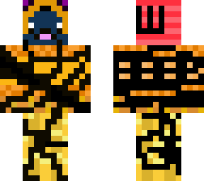 Waffle Cone Man (Cat Breakout Edition!) | Minecraft Skin