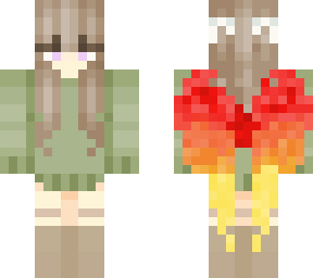 Avian girl | Minecraft Skin