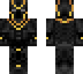 Black Panther (gold) | Minecraft Skin