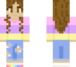 cute hoodie girl | Minecraft Skin