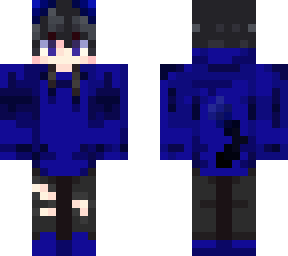 Blue Demon | Minecraft Skin