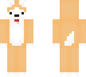 Cute Corgi Dog | Minecraft Skin