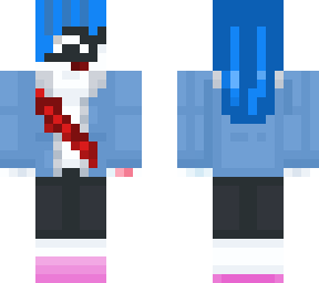 Female sans last breath | Minecraft Skin