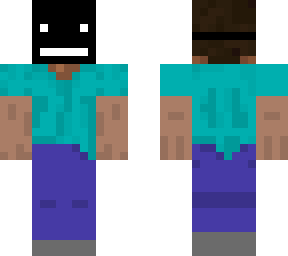 Inverted Masked Steve | Minecraft Skin