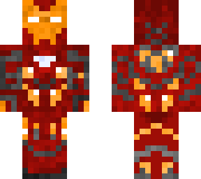 iron man | Minecraft Skins