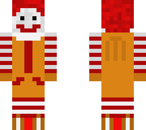 ronald mcdonald | Minecraft Skins