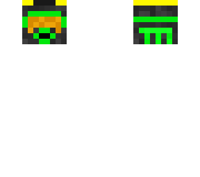 KASK ty CJ NOWY MONSTER AKTUALNY !!! | Minecraft Skin