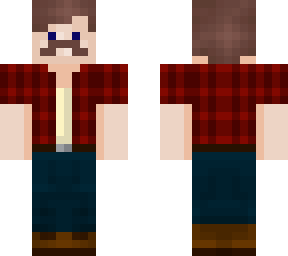 Lumberjack Andre | Minecraft Skin