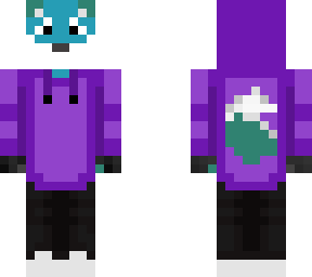 purple fox | Minecraft Skins