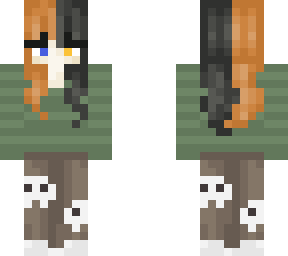 split dye | Minecraft Skins