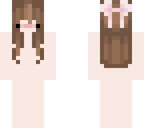 back hair bow base | Minecraft Skin