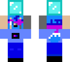 Craft666Marco holding a Diablock | Minecraft Skin