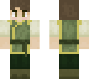 Earthbender man | Minecraft Skin