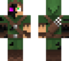 half enderman | Minecraft Skins