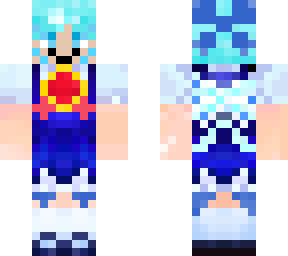 Helix Cirno fumo (Updated) | Minecraft Skin