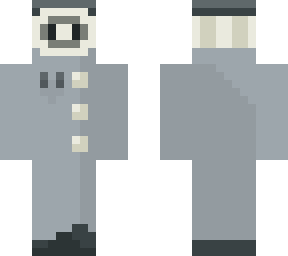 inky scientist (de blob 2) | Minecraft Skin