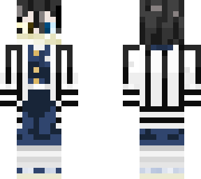 Kimetsu no Yaiba - Obanai Iguro | Minecraft Skin