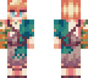 Link ~ Tears Of The Kingdom (Archaic Tunic) | Minecraft Skin