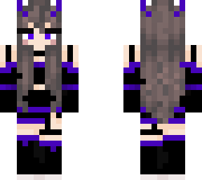 purple demon | Minecraft Skins