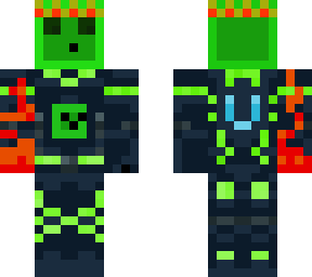 robo king slime | Minecraft Skin