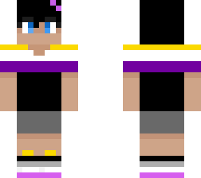 a***ual and nonbinary skin (happy pride month ! !) | Minecraft Skin