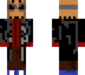 Dr slug with red eyes | Minecraft Skin