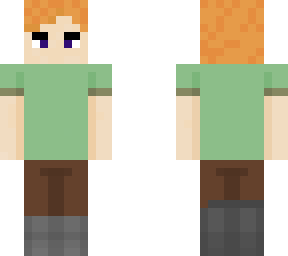 Gender Swapped Alex | Minecraft Skin