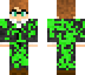 Generation Loss: Demon Charlie Slimecicle | Minecraft Skin